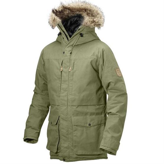 Fjällräven Barents Parka Mens, Green